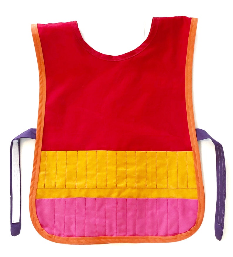 Preschool Apron Pattern Sewing Pattern Crayon Apron Pattern - Etsy