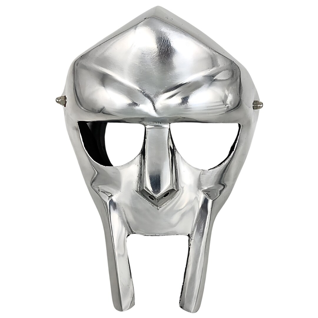 Medieval Roman MF Doom Gladiator Face Mask Helmet Costume - Etsy