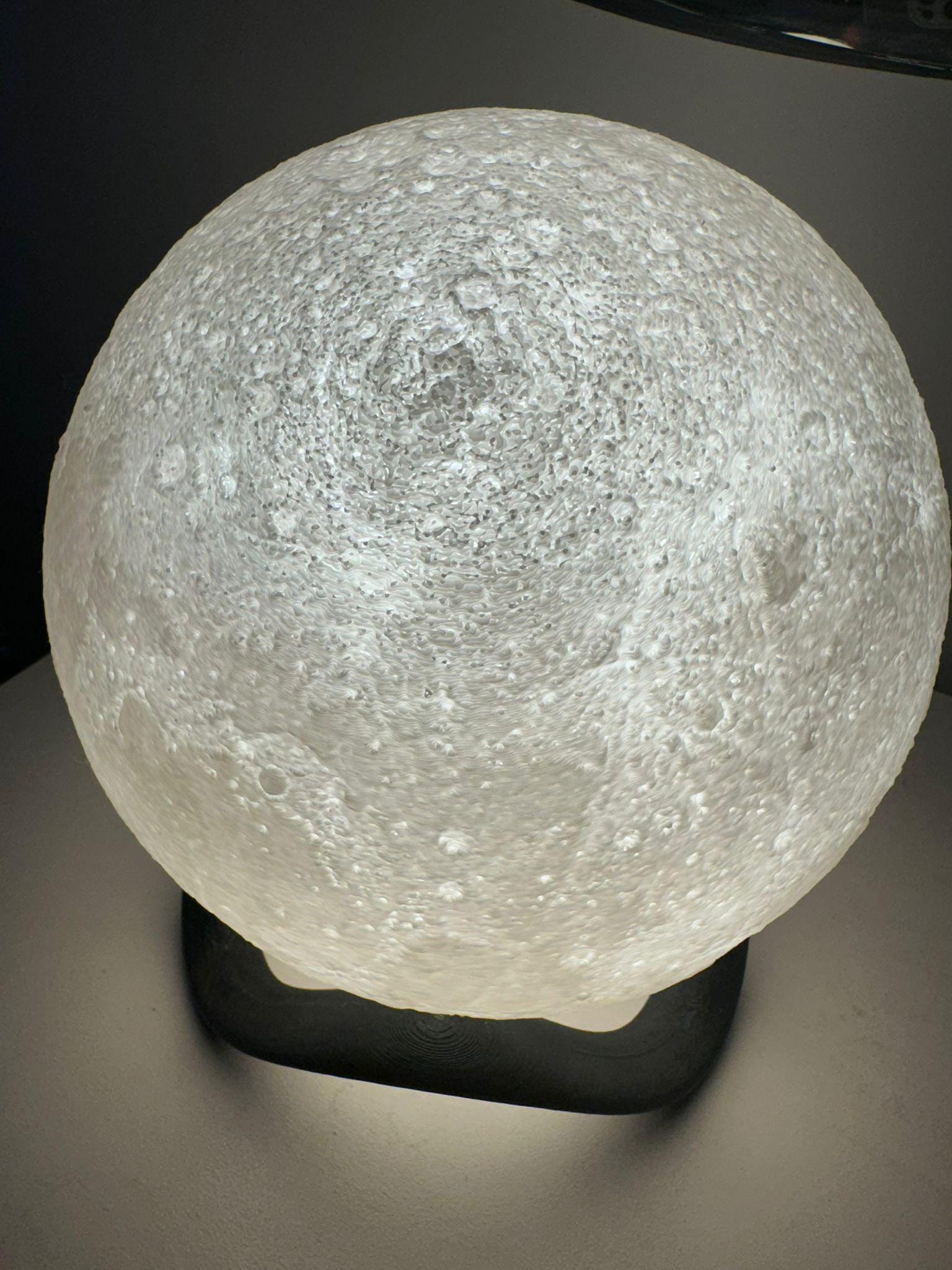 3D Printed Moon View Floor Lamp: Romantic Night Light (STL File) - Etsy