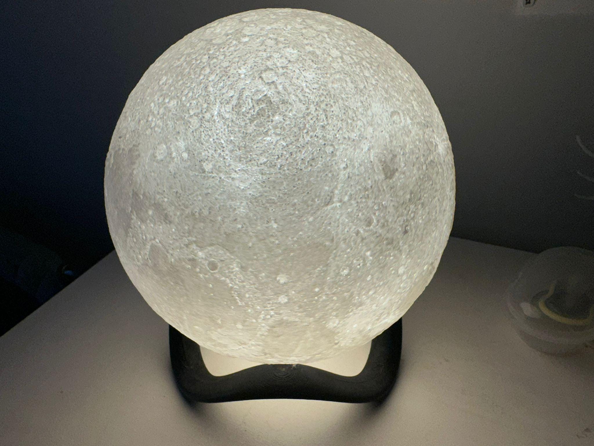 3D Printed Moon View Floor Lamp: Romantic Night Light (STL File) - Etsy