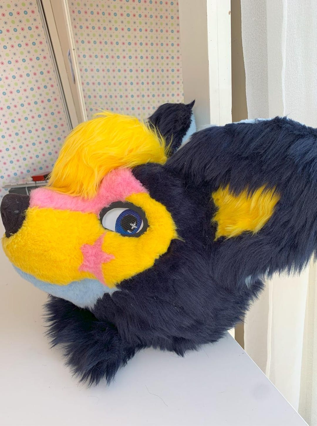 Cosmic Fursuit – Luna, 3D Jaw, Star Details (S-M) - Etsy