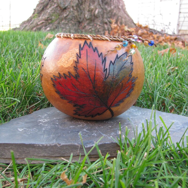 Painted Gourds - Etsy
