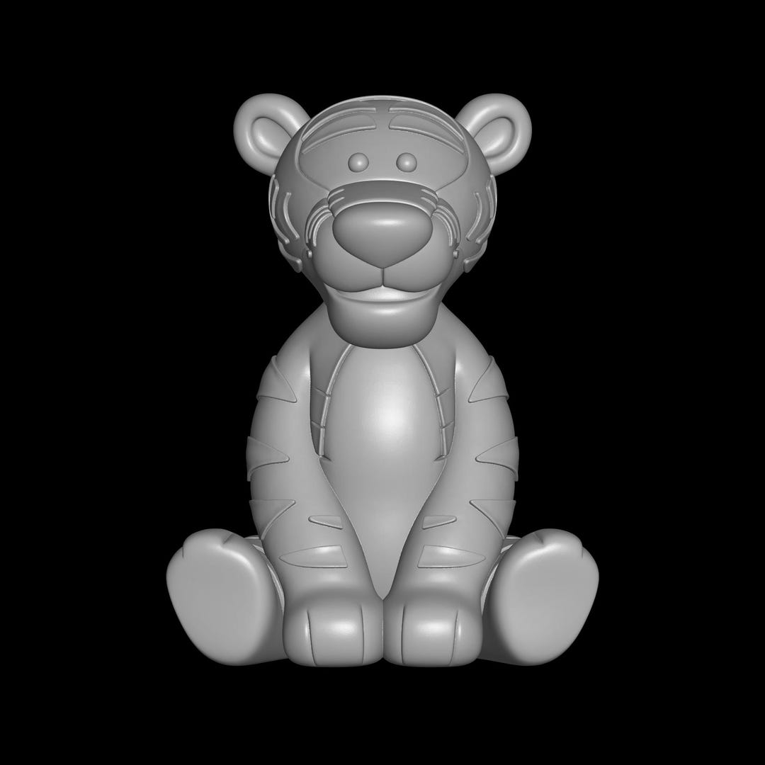 Tigger 3D Printing STL File: Winnie the Pooh, Dnd & Cosplay - Etsy