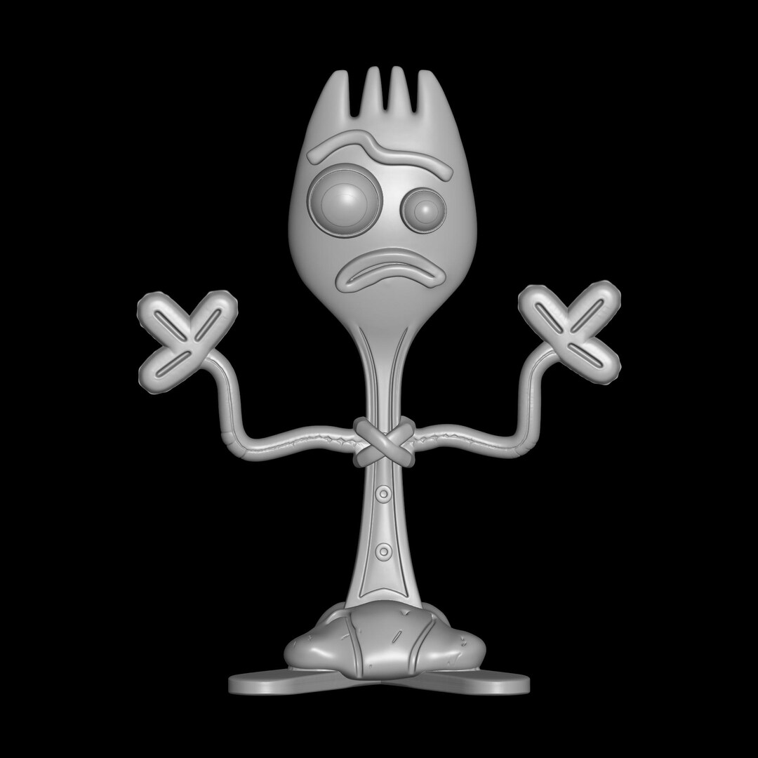 Disney Forky STL File for 3D Printing - Etsy