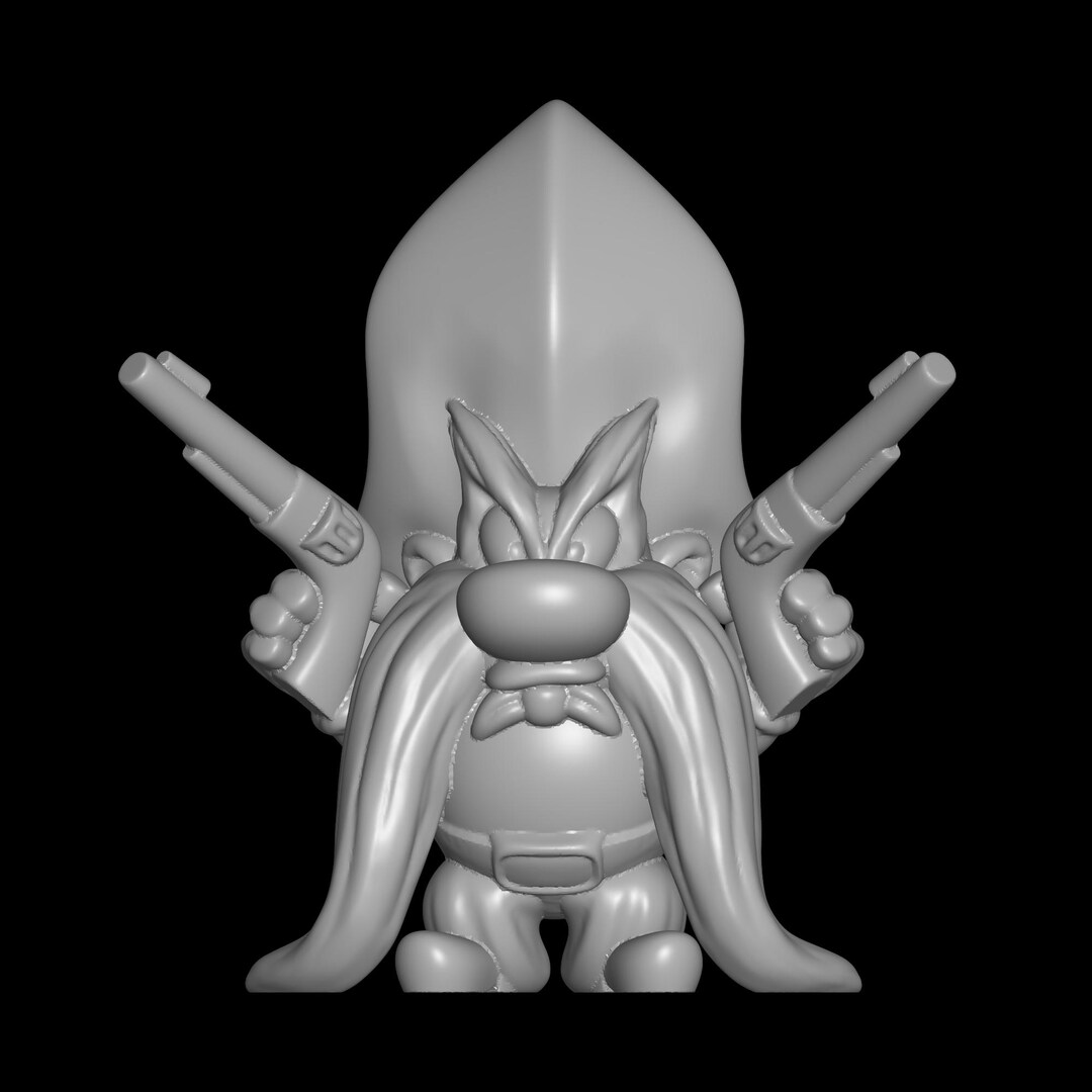 Yosemite Sam STL File: 3D Printing Model - Etsy