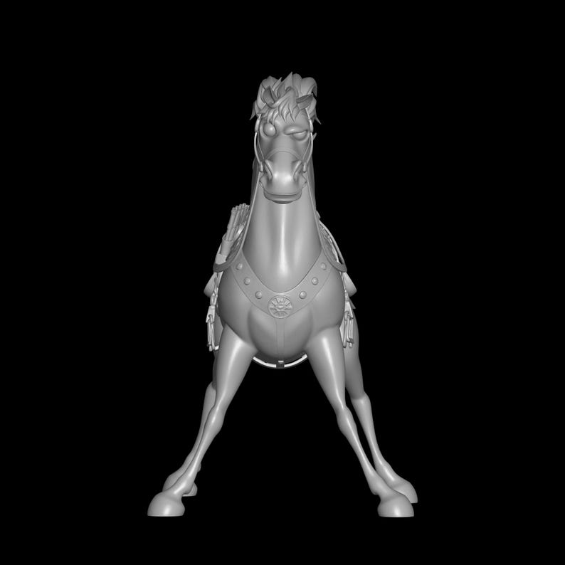 Disney Maximus From Tangled STL File, 3D Printing Model - Etsy Australia