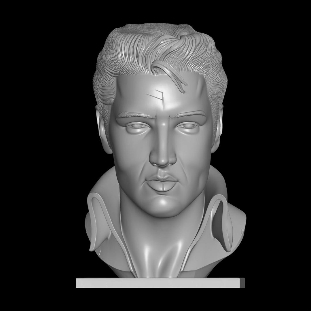 Elvis Presley STL File: Rockstar 3D Printing Model - Etsy UK