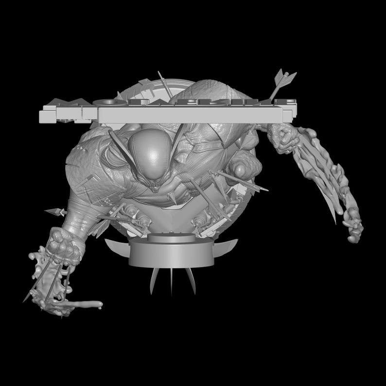 X-men Wolverine Bust STL File for 3D Printing - Etsy UK