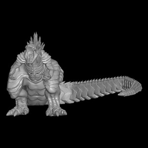 Godzilla Ultima STL File for 3D Printing, Fantasy Monster, Kong - Etsy
