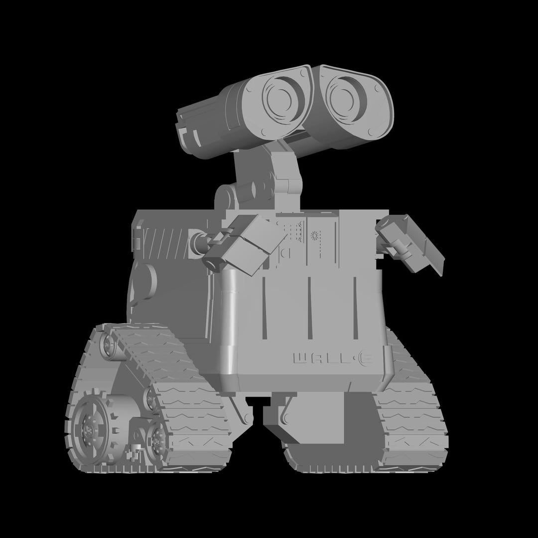 Wall-e Model STL File: Disney 3D Printing Model - Etsy