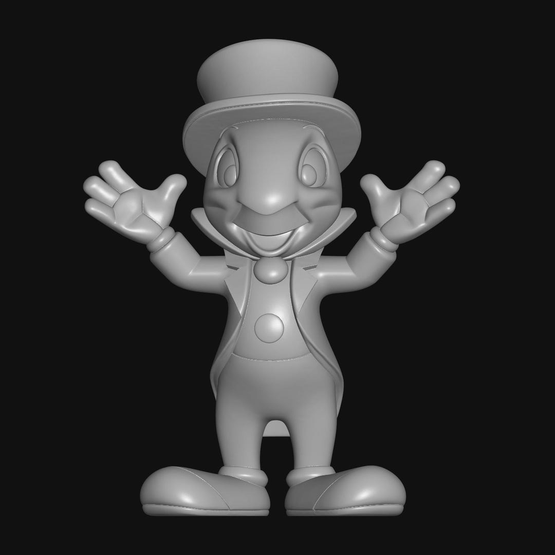 Jiminy Cricket, Disney | Stl File for 3d Printing | Dnd & Cosplay ...