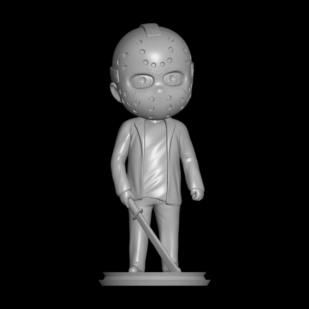 Chibi Jason STL File: 3D Printing Model, Funko Pop - Etsy Canada