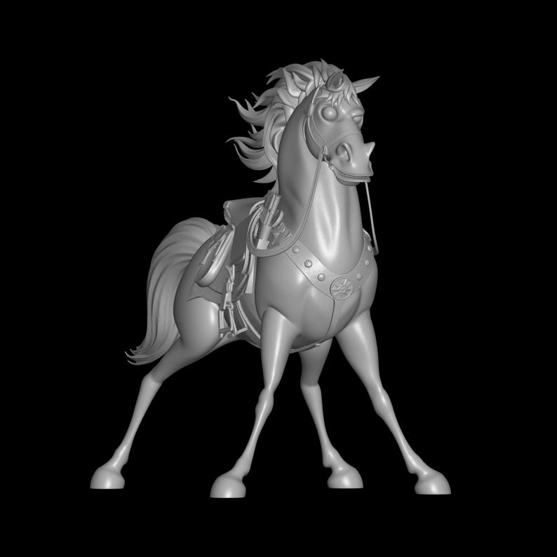 Disney Maximus From Tangled STL File, 3D Printing Model - Etsy Australia