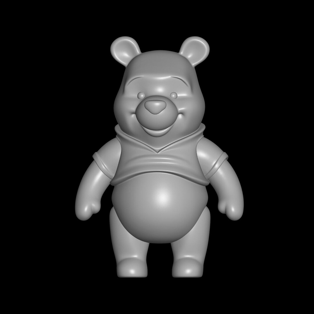 Disney Winnie the Pooh Model STL File for 3D Printing - Etsy