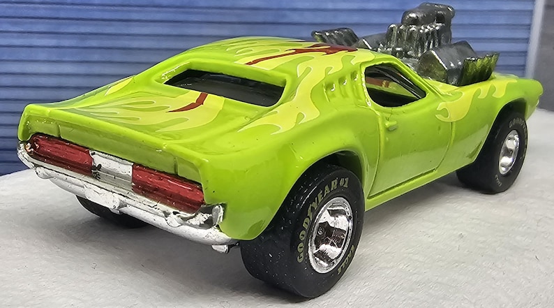 Custom Hot Wheels Rodger Dodger With Yellow Lettered Real Riders - Etsy