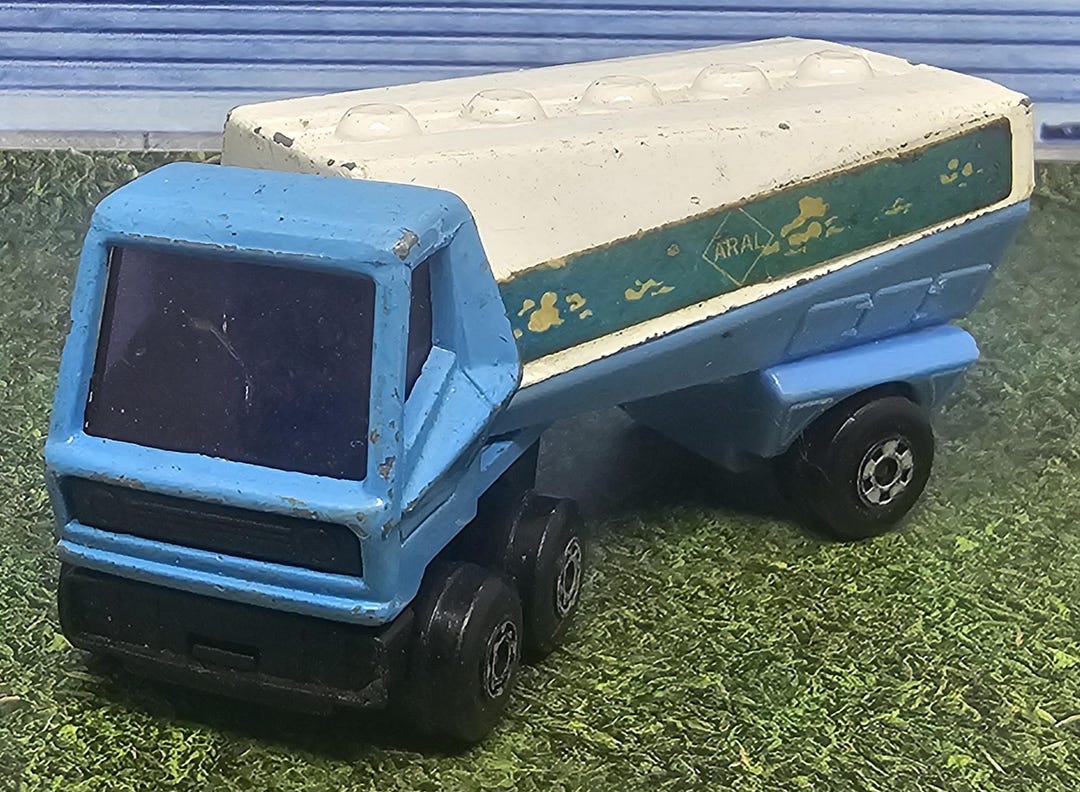 Matchbox Freeway ARAL Gas Tanker - Vintage Diecast Toy - Etsy