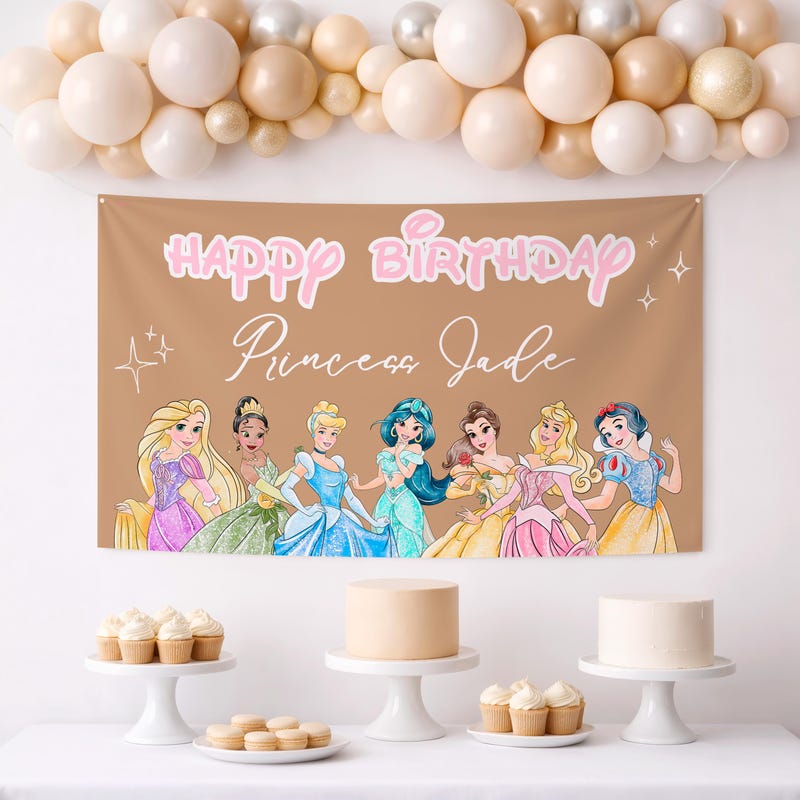 Princess Banners - Etsy
