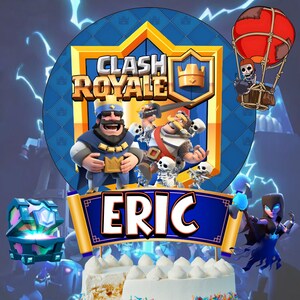 Clash Royale Cake Topper - Etsy