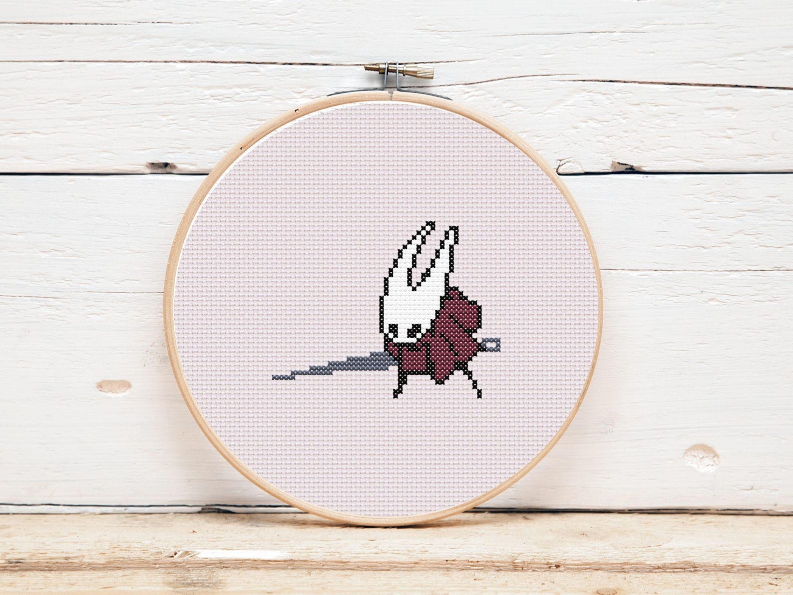 Hornet From Hollow Knight Cross Stitch Pattern - Etsy