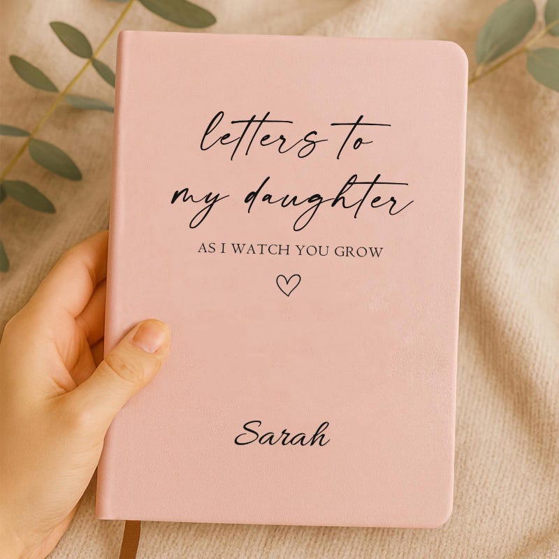 Leather Memory Book Name - Etsy UK