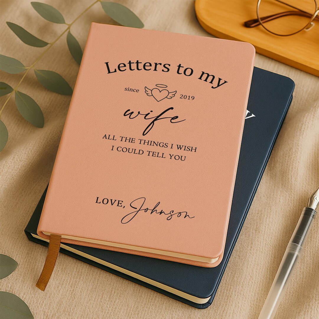 Loss of Wife Grief Journal, Letters to My Husband Grief Notebook ...