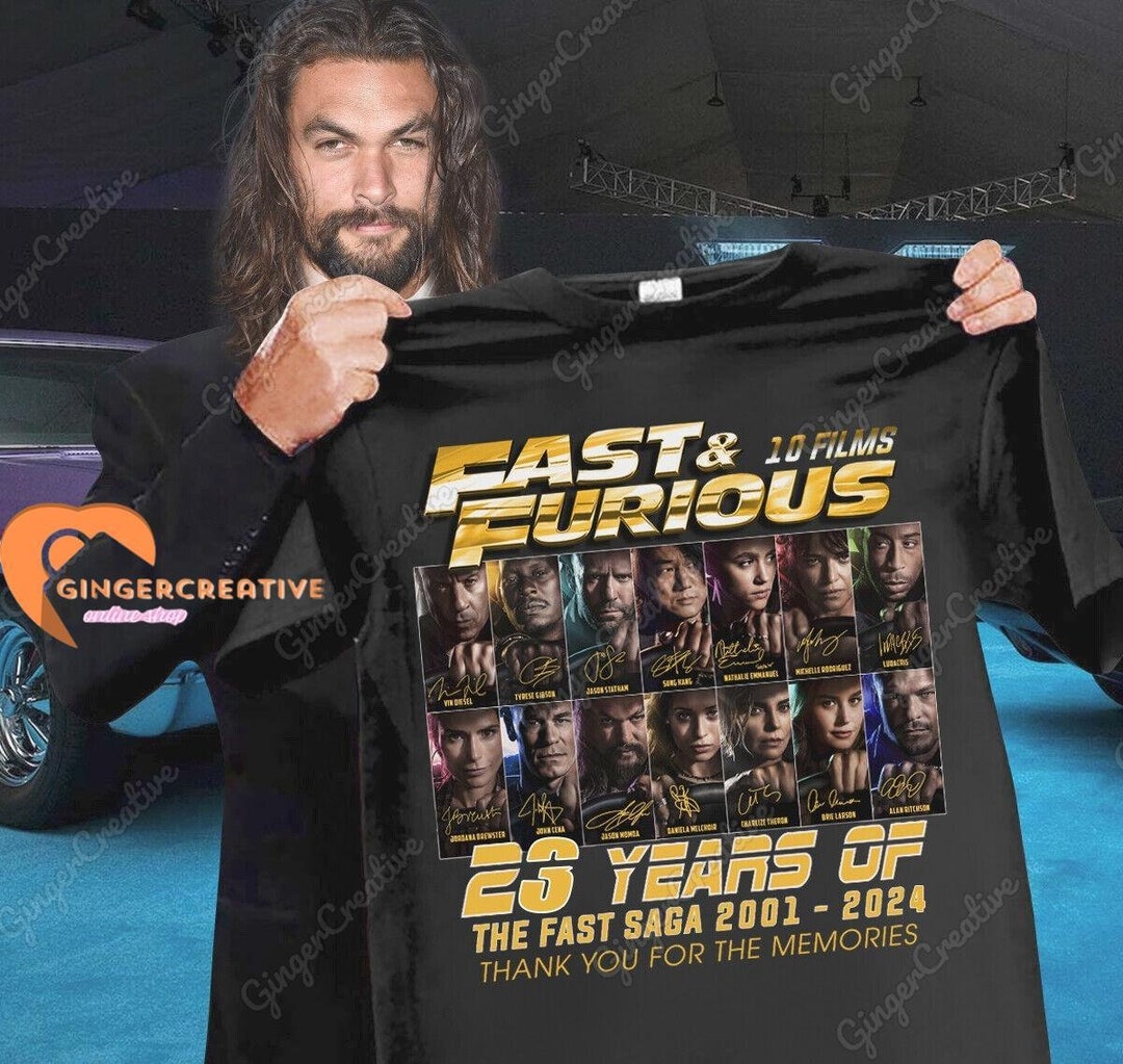 Fast and Furious T-shirt, Fast X 2024 Movie Shirt, Paul Walker Hoodie ...