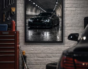 BMW M4 G82 Tunnel Poster – Realistic M Performance Car Wall Art - Etsy