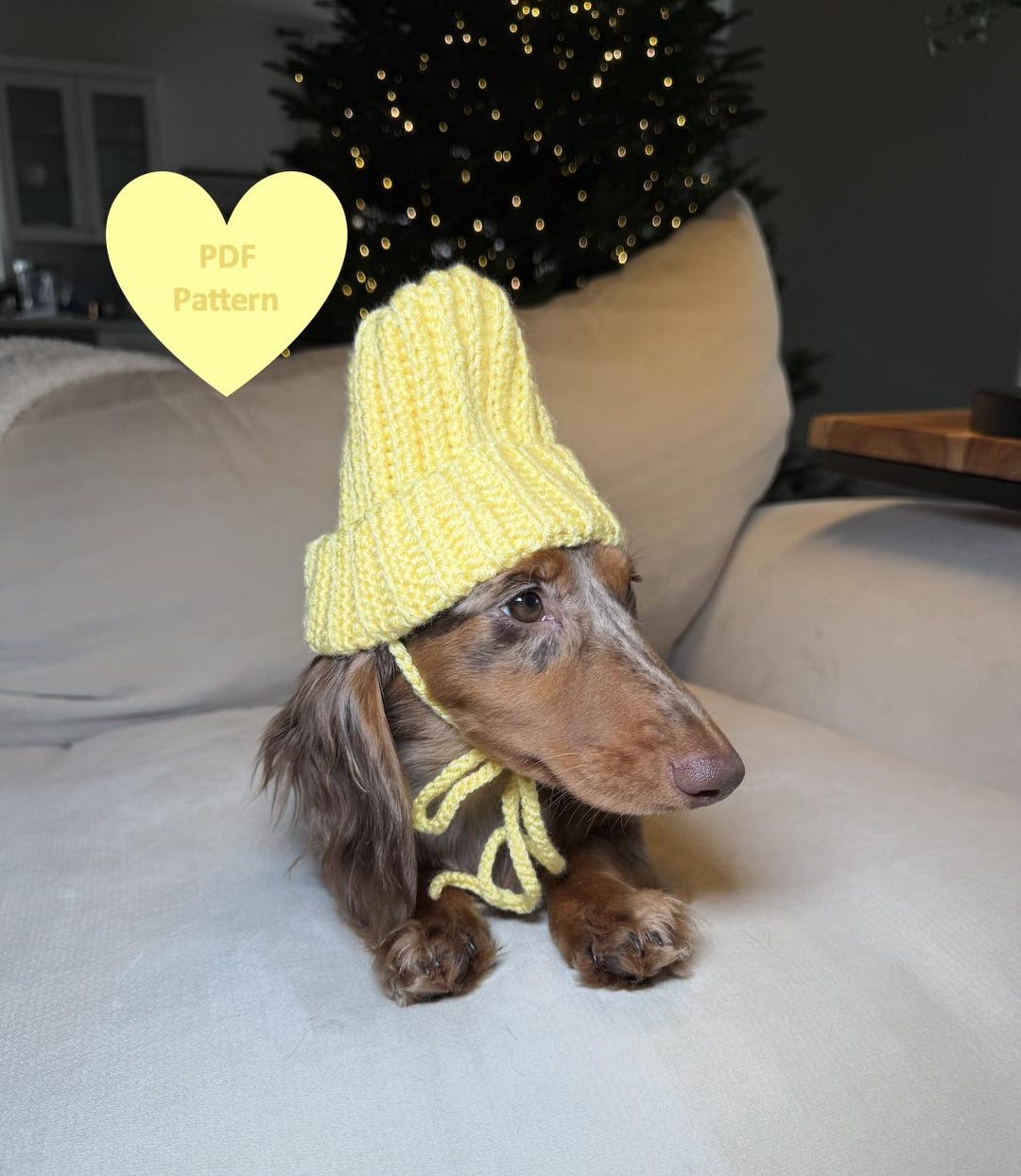Crochet Beanie PDF Pattern for Small Dog - Etsy