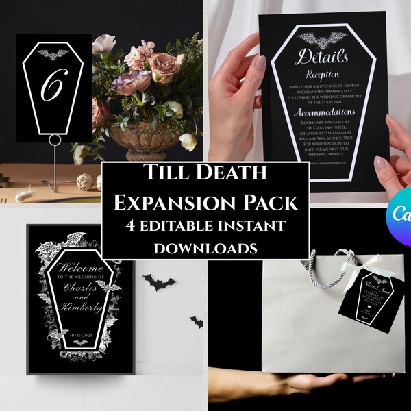 Coffin Invitation - Etsy Australia