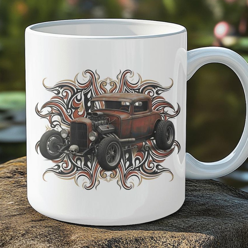 Hot Rod Coffee Cups - Etsy
