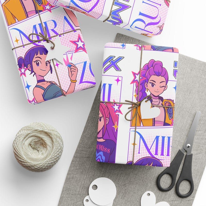 Kpop Demon Hunters Wrapping - Etsy Canada