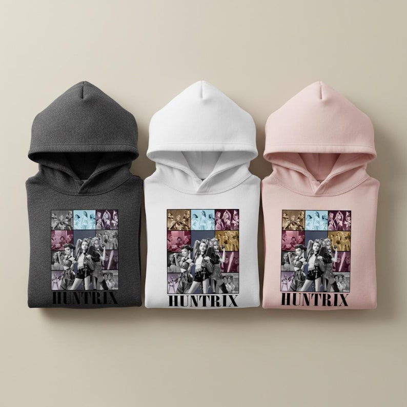 KPOP Demon Hunter Youth Hoodie | Huntrix Graphic Hoodie, KPOP Fan Gift ...