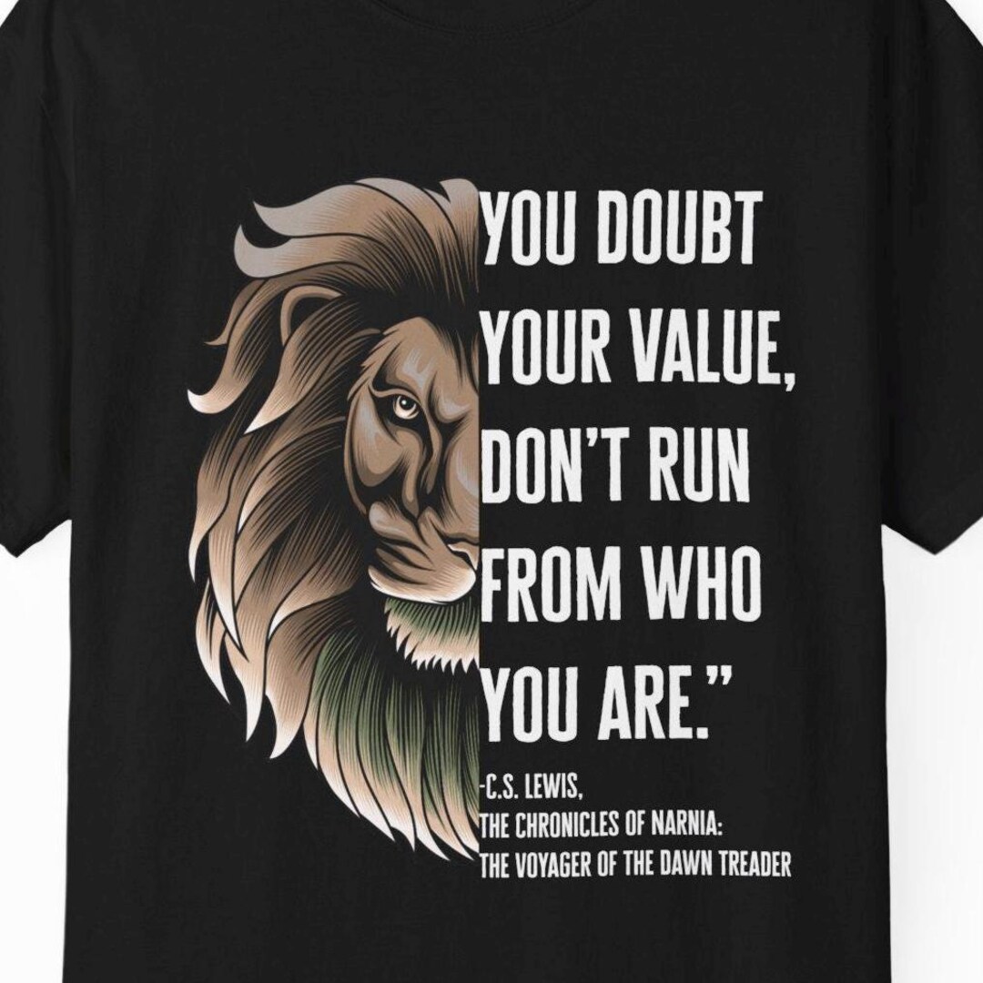Narnia T-shirt: C.S. Lewis Quote, Comfort Colors Tee - Etsy