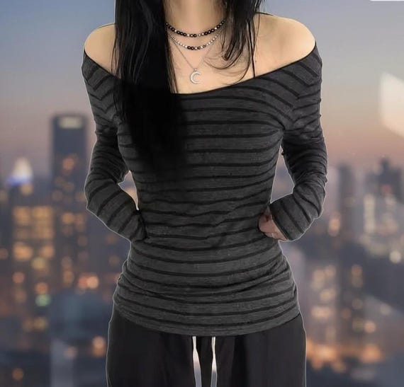 Bare Shoulder Tops For Emo