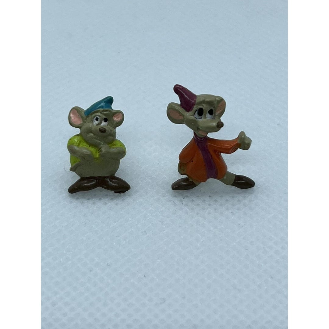 Vintage Disney Cinderella Jaq and Gus Earrings - Etsy