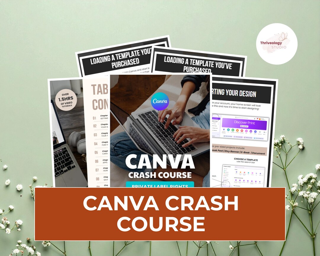 Canva Crash Course, Digital Marketing Basics (editable Templates ...