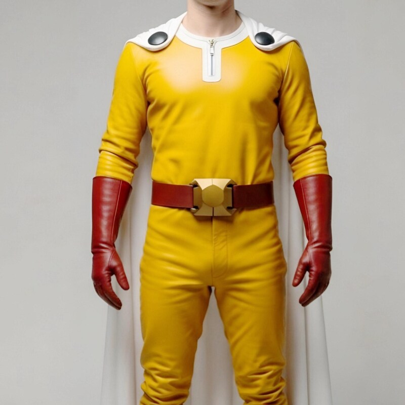 One Punch Man Costume - Etsy