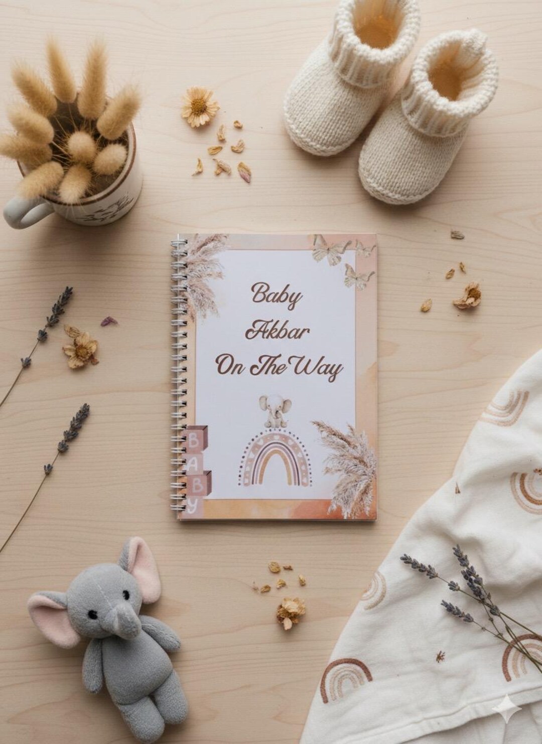 Personalized Baby Checklist and Prep Journal: A5 Personalised Pregnancy ...