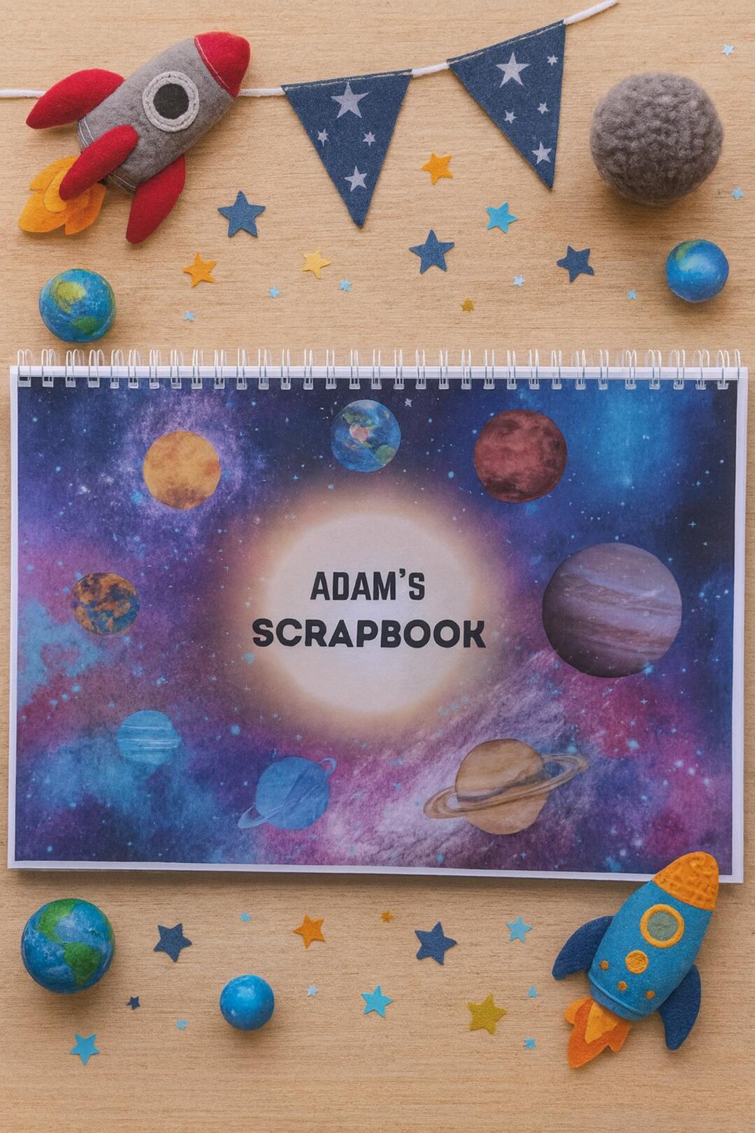 Space Themed Scrapbook | Christmas Gifts & Stocking Fillers ...