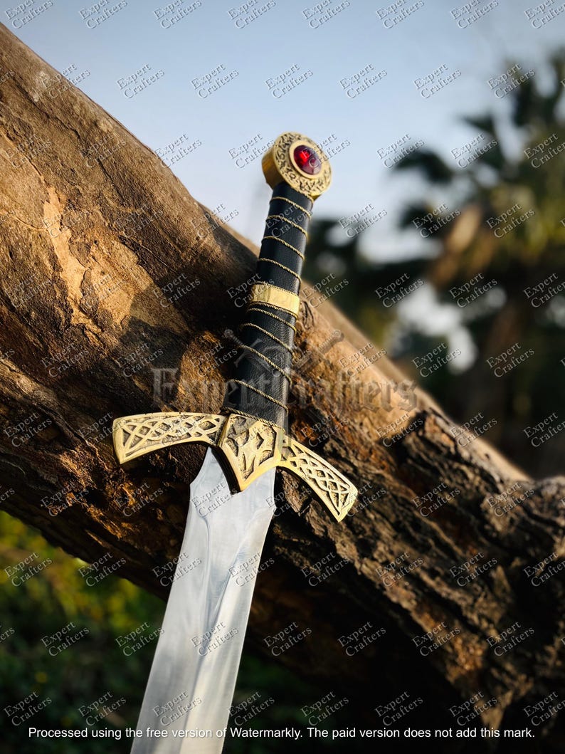 Goldryn Sword Replica, Throne of Glass Fantasy Long Sword, Stainless ...