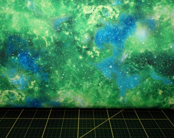 Celestial Galaxy Fabric - Etsy