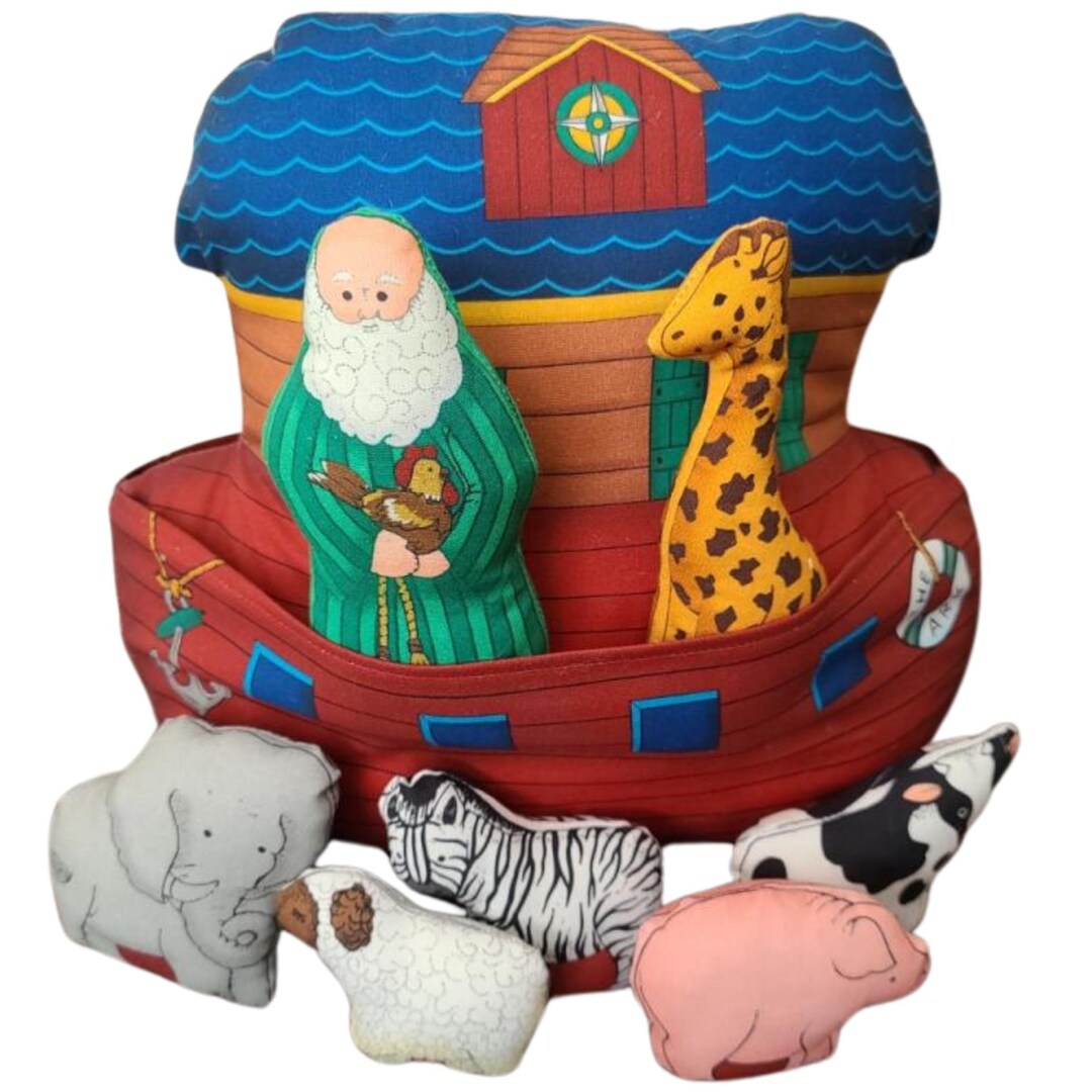 QT Fabrics. Noah's Ark Stuffable Panel Full Yard Multi - Etsy