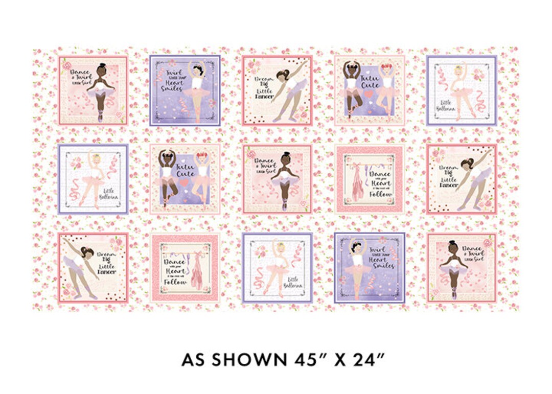 Kanvas. Tutu Cute. Tutu Cute Boxes Panel Multi 2/3 Yd - Etsy