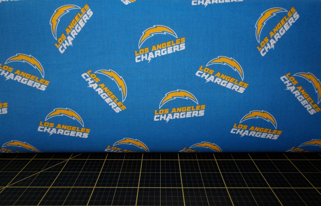 Fabric Traditions. NFL Los Angeles Chargers 58/60 Wide - Etsy