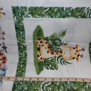 Northcott. Wee Safari. Growth Chart Project Panel 2/3 Yd - Etsy