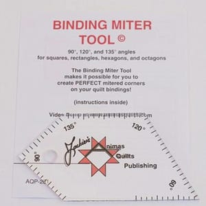 Binding Miter Tool Ruler - Etsy