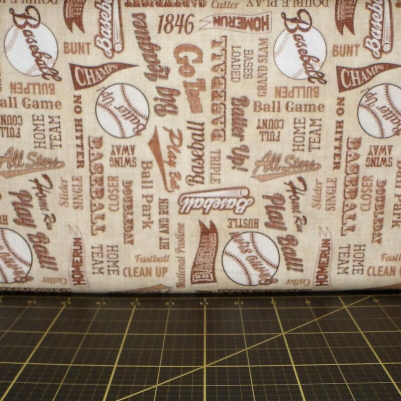 Baseball Fabric - Etsy