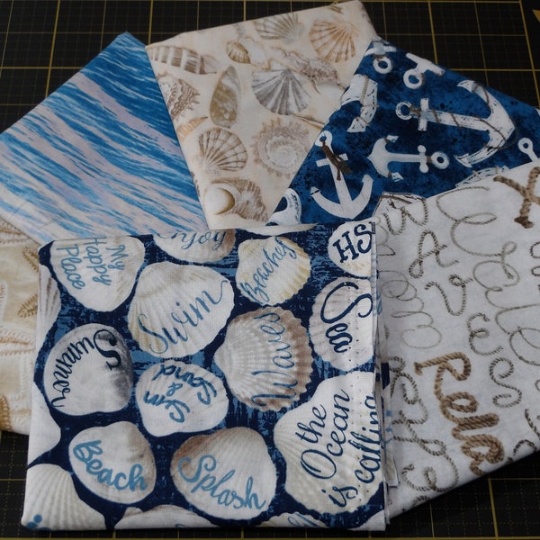 Beach Theme Fabric - Etsy