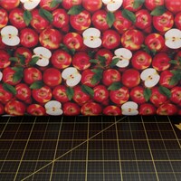 Apple Fabric - Etsy UK