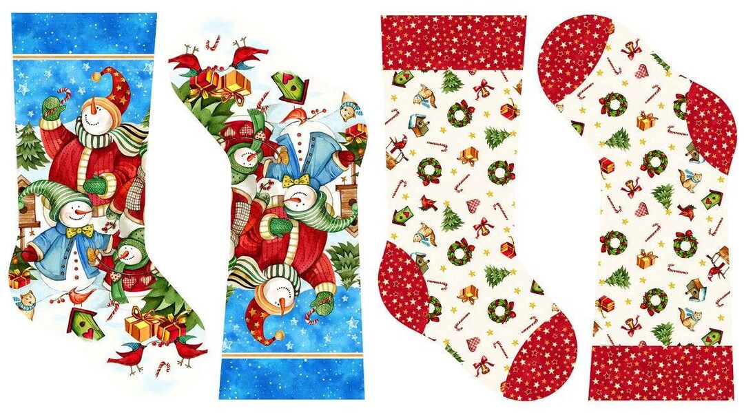 Northcott. Winter Magic. Stocking Panel - 2/3 Yard Panel - Etsy